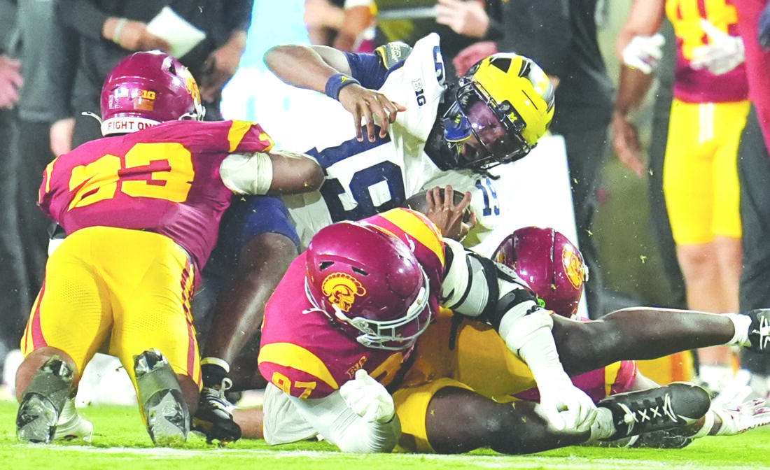 USC walk-on goes nuts in win over Wolverines | News, Sports, Jobs - The ...